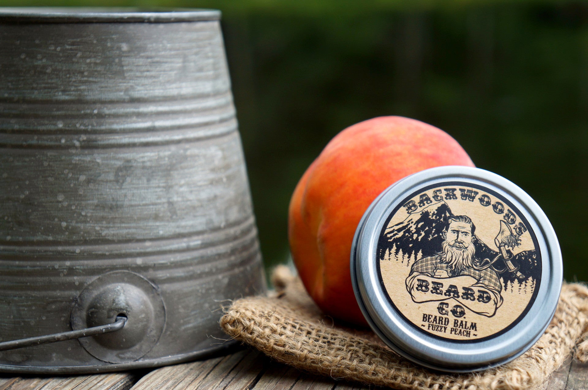 Fuzzy Peach Beard Balm-2oz – Backwoods Beard Co.